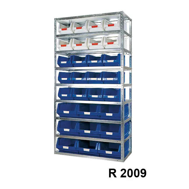 Regály se skladovými nádobami Série 2000 | Stratus spol. s r.o.